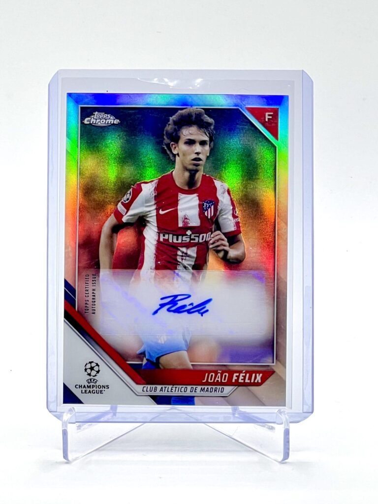 21-22 UEFA Chrome Felix Auto Refractor | Keeko Breaks