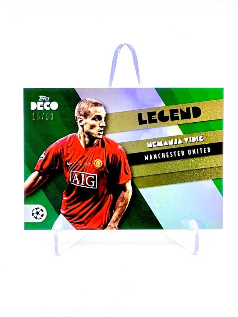 22-23 Deco Vidic #15/99 [Number Match] | Keeko Breaks